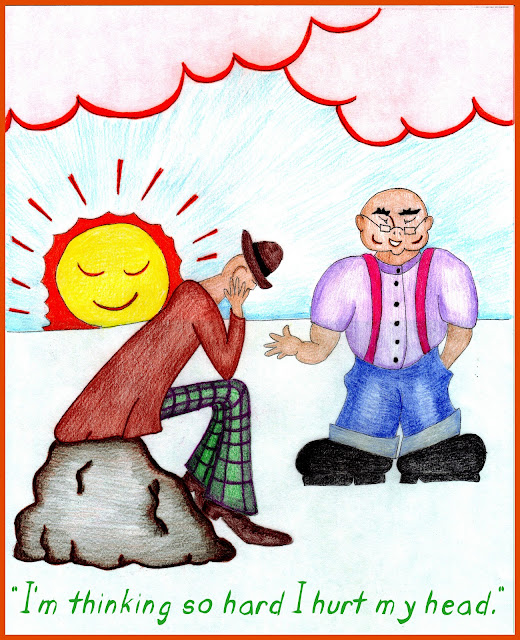 Noe and Cindy write: Cartoon: Fred and Ted 4