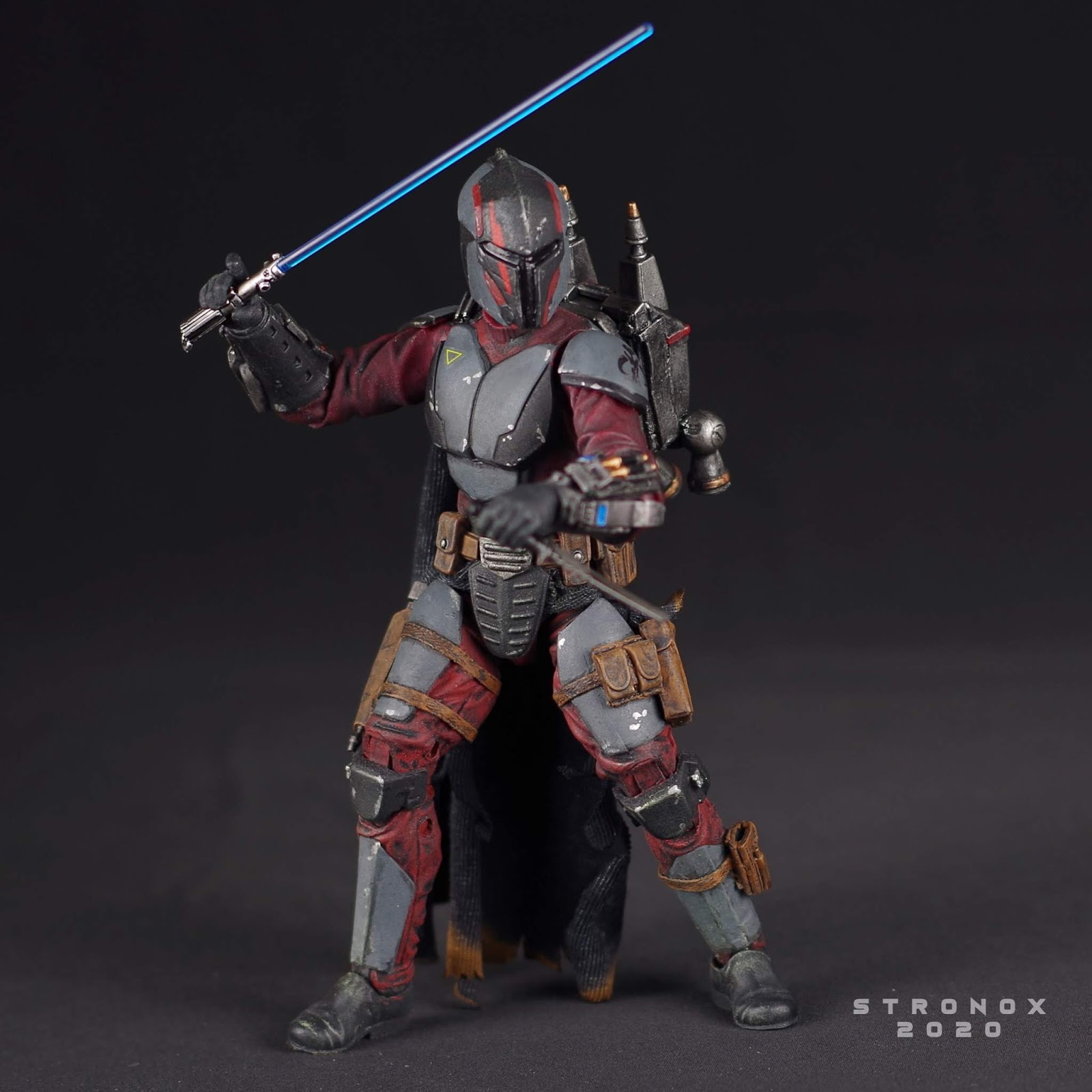 Stronox Custom Figures: Star Wars The Black Series: Mandalorian Jedi Hunter