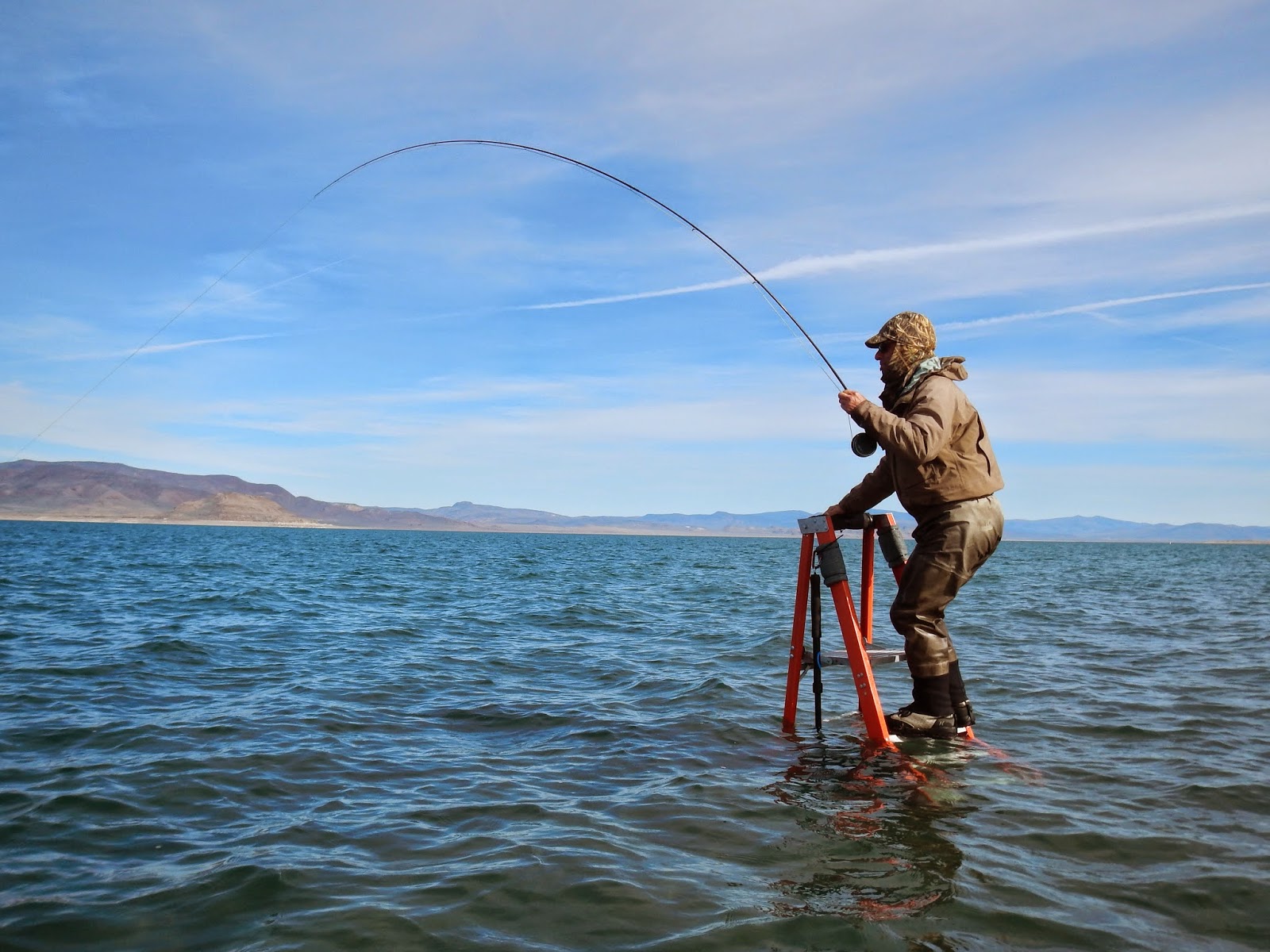 California Fly Fishing: We'll take the Snow...and the hot bite at ...