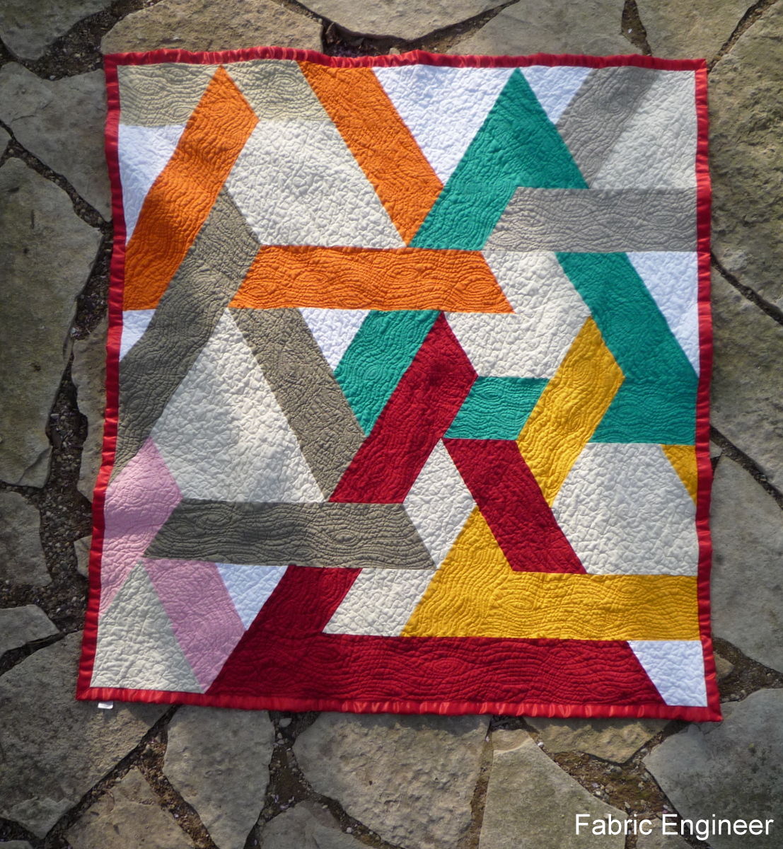 Fabric Engineer: Interlocking triangles