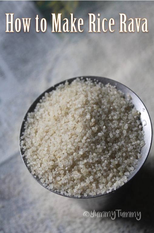Rice Rava Recipe | Homemade Idli Rava Recipe