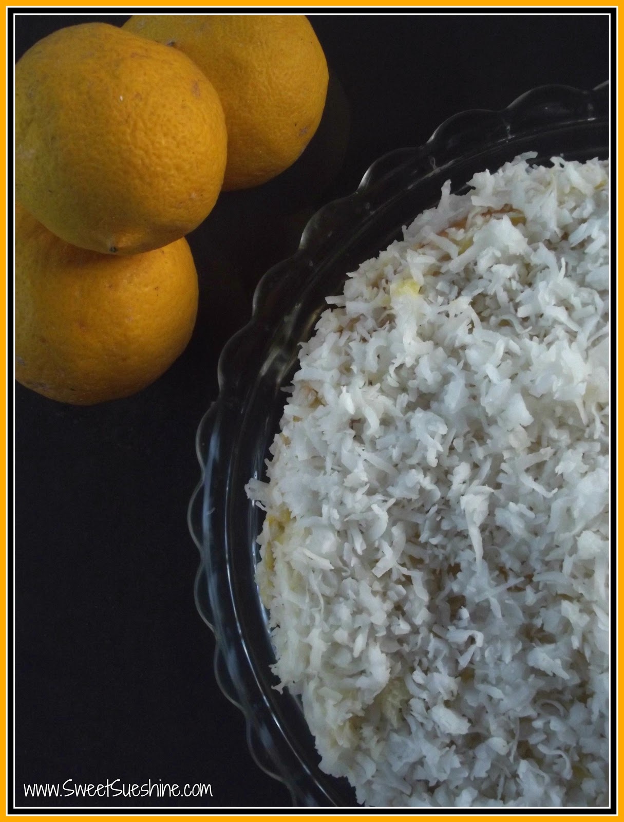 Lil Ms. Sueshine: Springtime Sunshine - Lemon Snow Cake