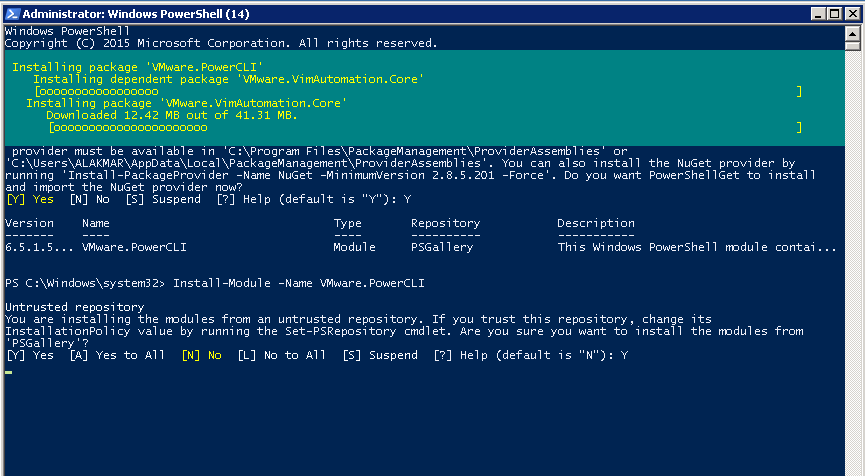 VMware PowerCLI 6.5.1 - New Release Installation | TechCrumble