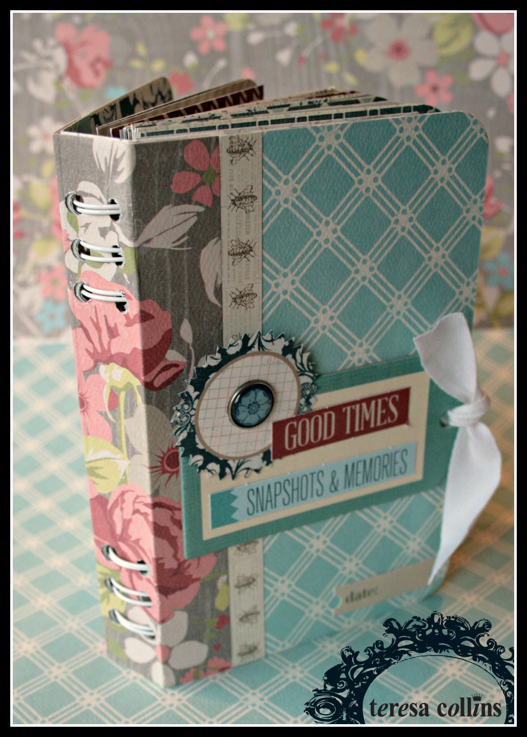 CHerInspirations: Mini Book Binding Tutorial using the new Teresa ...