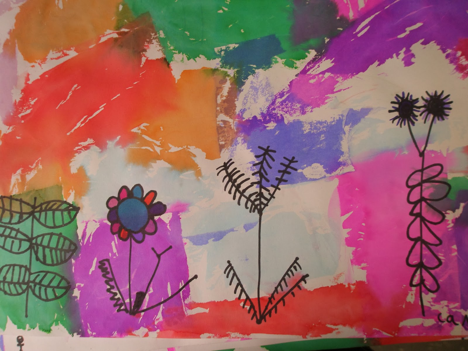 Elwood Primary Art: Prep Still Life Flowers