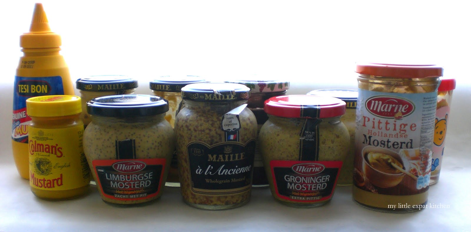 My Little Expat Kitchen: The battle of the mustards