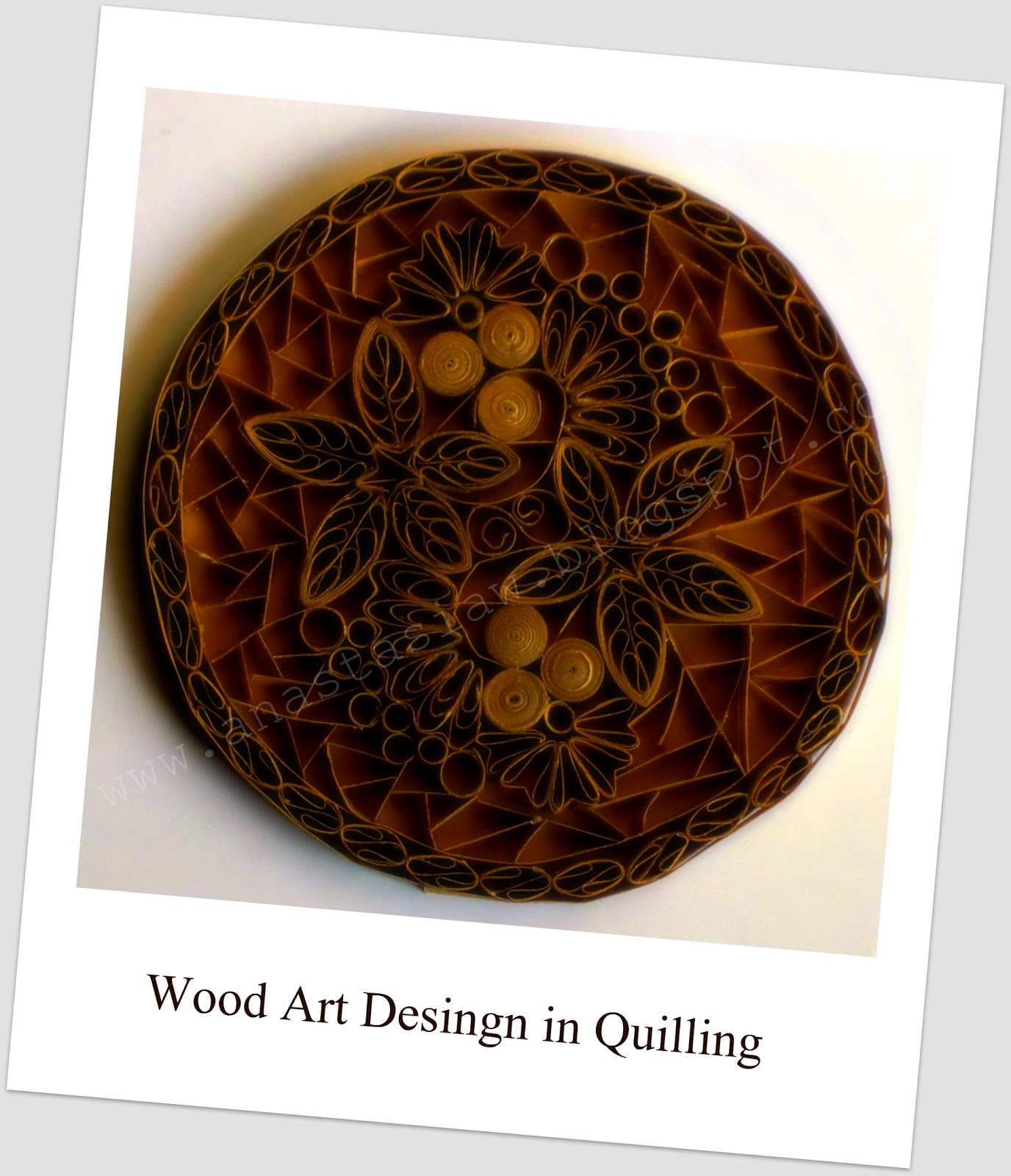 Anastasia (Annie) Wahalatantiri: Wood Art in Quilling
