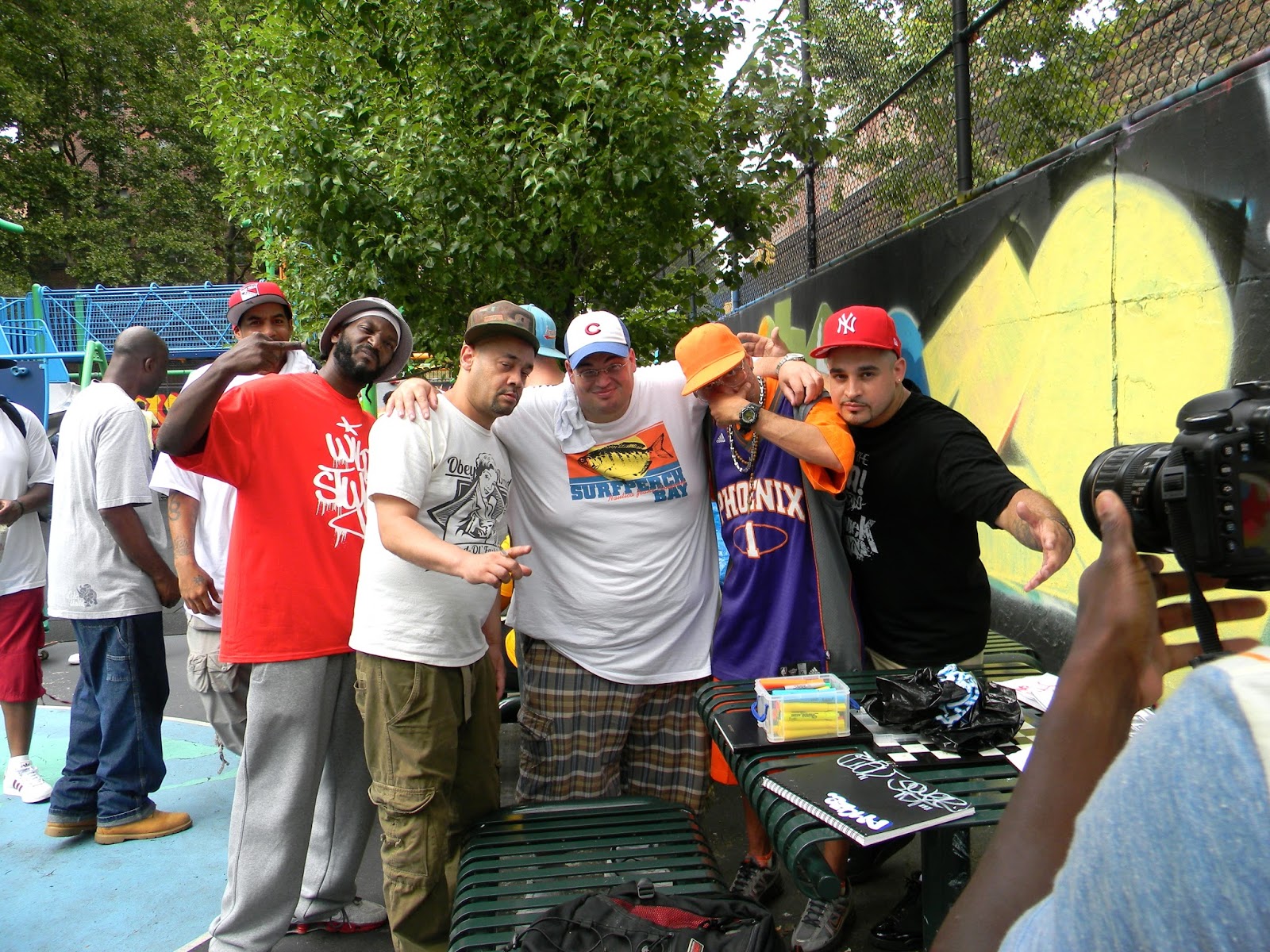 ART & FASHION SALON: Rocking It At The GRAFFITI HALL OF FAME; Wild ...