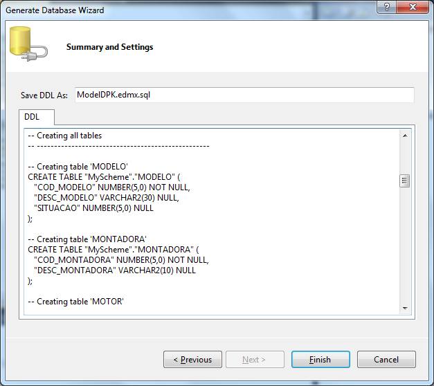 Devbutze: Generate Oracle-Database from EDMX Devbutze: Generate Oracle-Database from EDMX