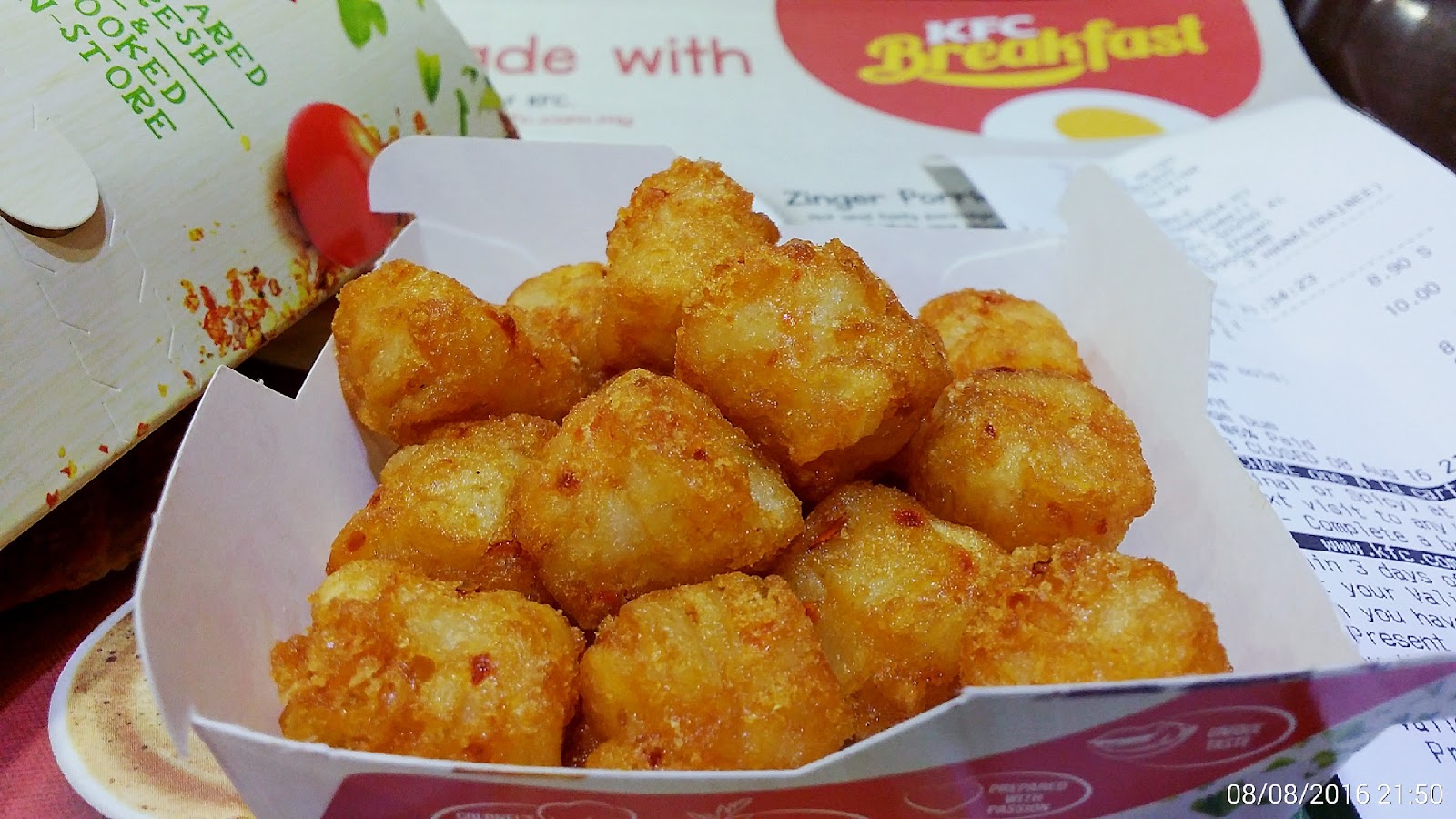 Foodie Camera: KFC Ole Ole Rice Wrap