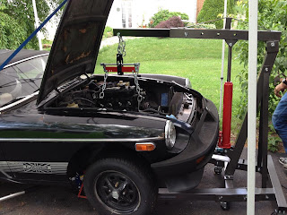 Gormless Racing - MGB GT: MGB Engine Swap #1