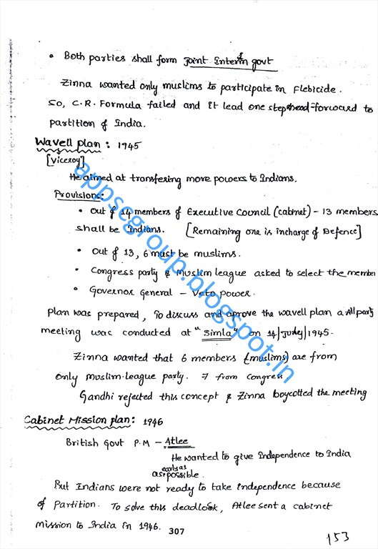 Part 13: Modern India History Class Notes for UPSC Prelims, APPSC & SSC ...
