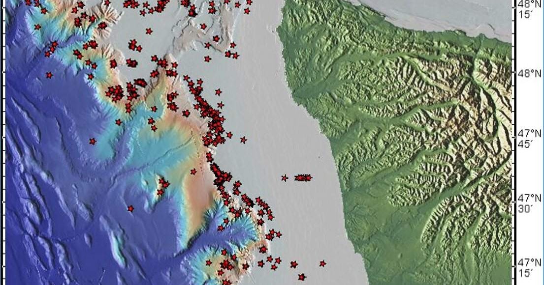Hundreds of Methane Vents Discovered Off Washington's Coast - Geology In