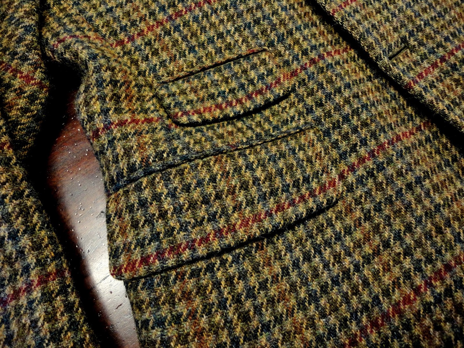 Landless Gentry: Close-up: Vintage Harris Tweed - Multi-Colored ...