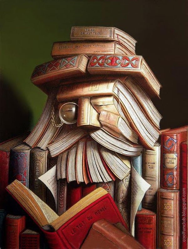 CoolFunClub: Face With Books