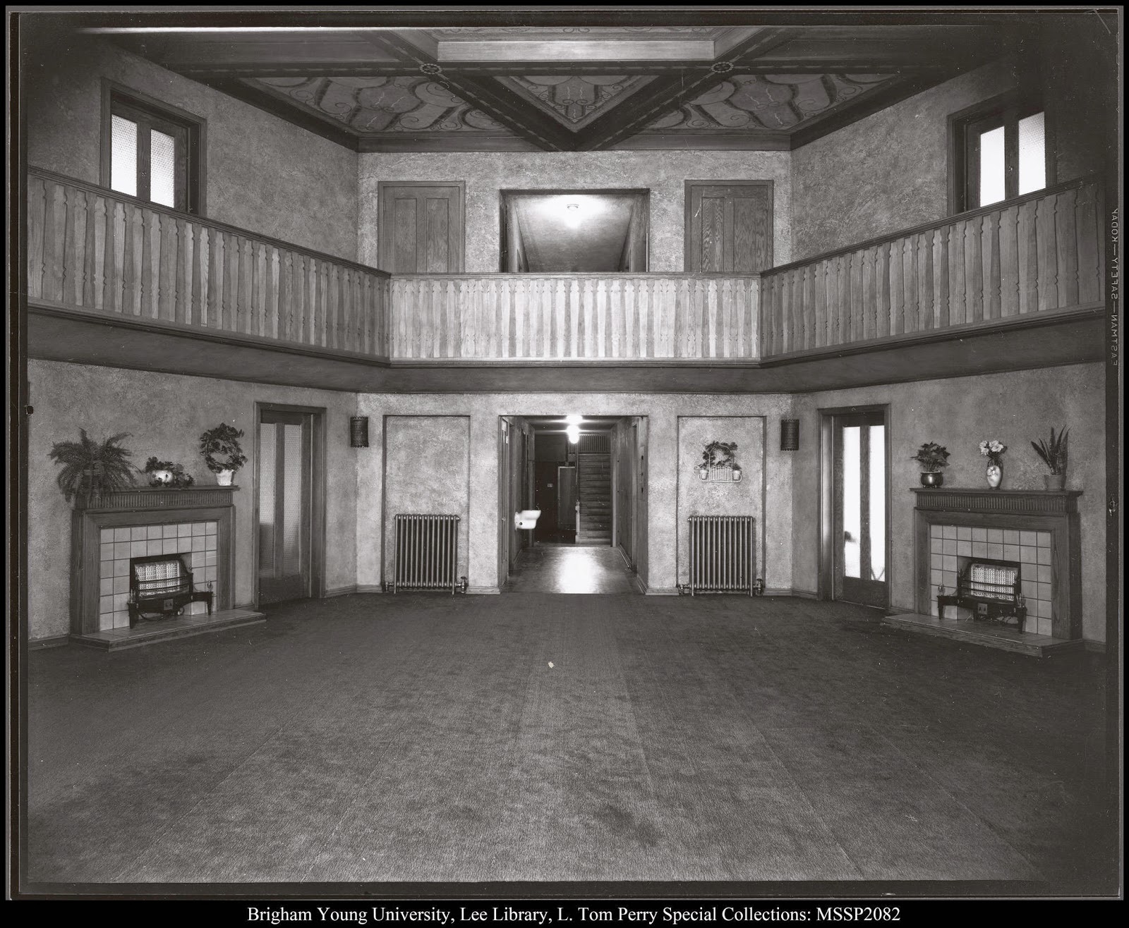 Historic LDS Architecture: Provo First Ward: Lobby