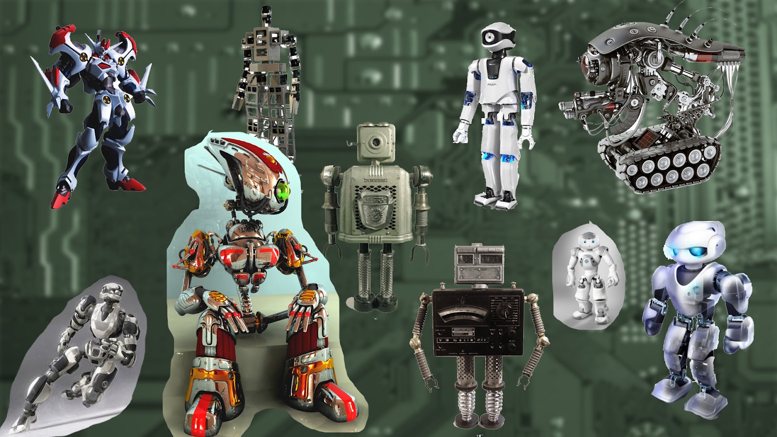 Jamie Morgan's CGA Blog: Robot MoodBoard