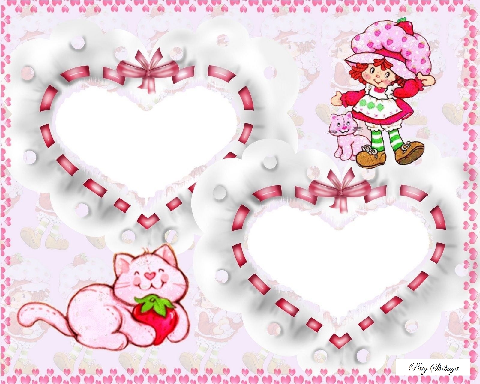 Strawberry Shortcake Princes: Free Printable Birthday Party Mini Kit ...