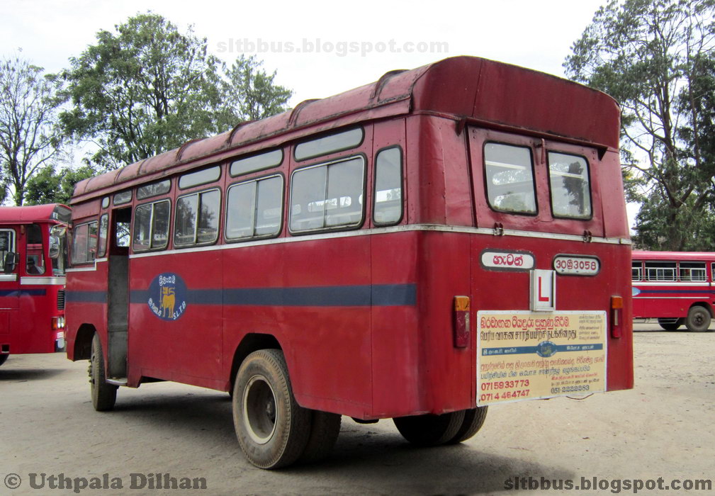 SLTB buses - ශ්‍රී ලංගම බස්: Classic SLCTB bodied TATA 1210 bus from ...
