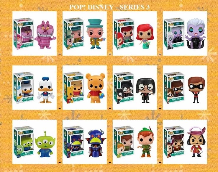 JAFO's NEWS - the FUN in FunKo: Funko NEWS - POP! Disney Series 3 ...