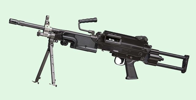 World Defence News: Belgian FN Herstal MINIMI™ 7.62 Machine Gun ...