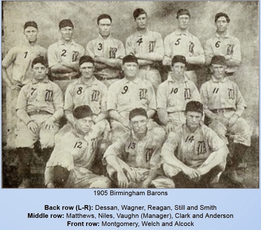 The Montgomery Baseball Blog: Barons Team Photos 1904-1929