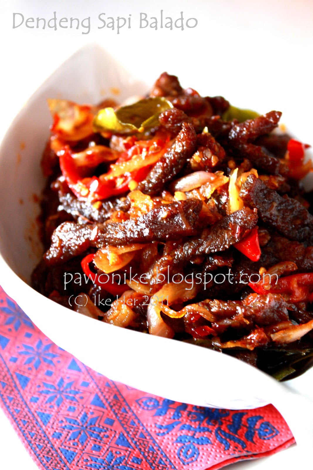 Welcome to my World : Dendeng Sapi Balado