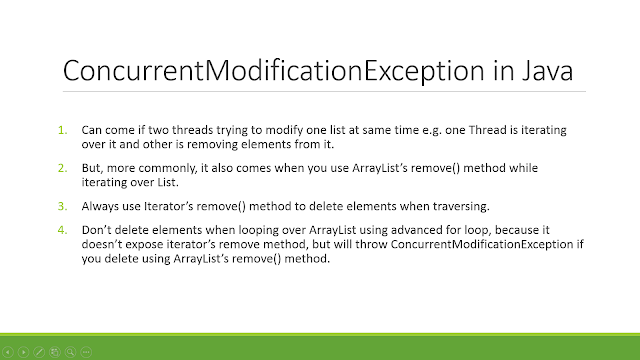 Avoid ConcurrentModificationException while looping over Java ArrayList ...