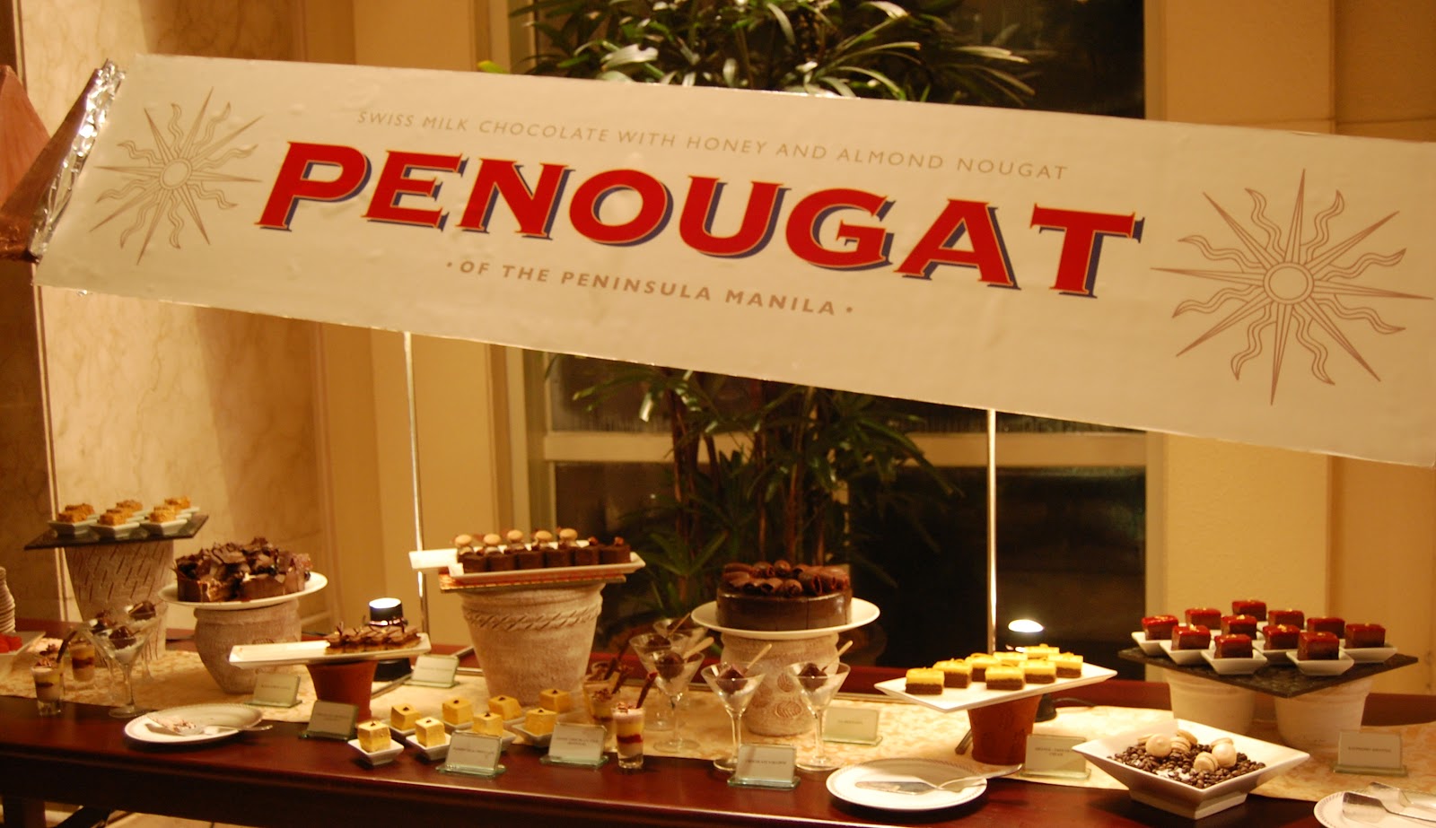 Pinoy Chocophile: Swissness Chocolate Bar at Manila Peninsula