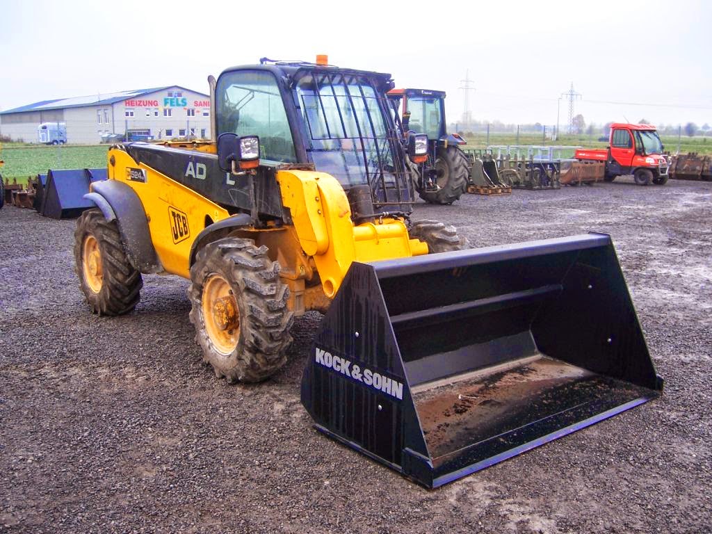 Incarcator telescopic JCB 524-50 cupa furci