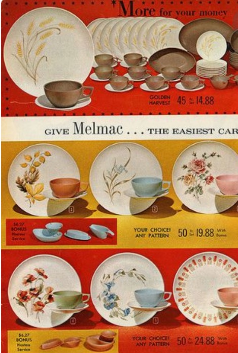 Melmac Central Vintage Melmac Dinnerware and Plastics Fantastic ...