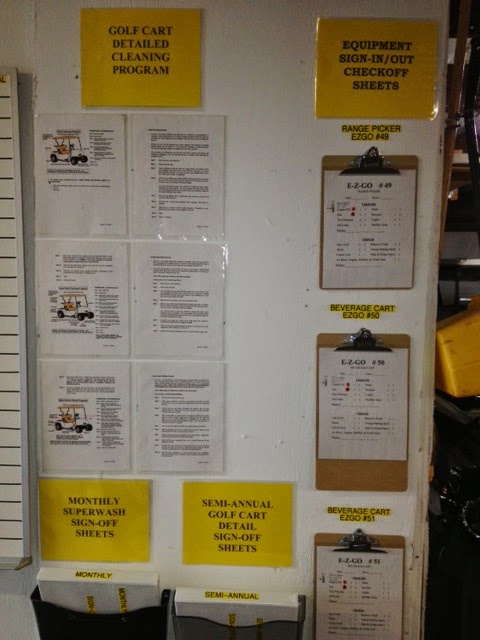 Brookstone Golf & Country Club Golf Course Maintenance: Golf Cart Barn ...