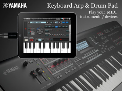 MATRIXSYNTH: Yamaha Keyboard Arp & Drum Pad