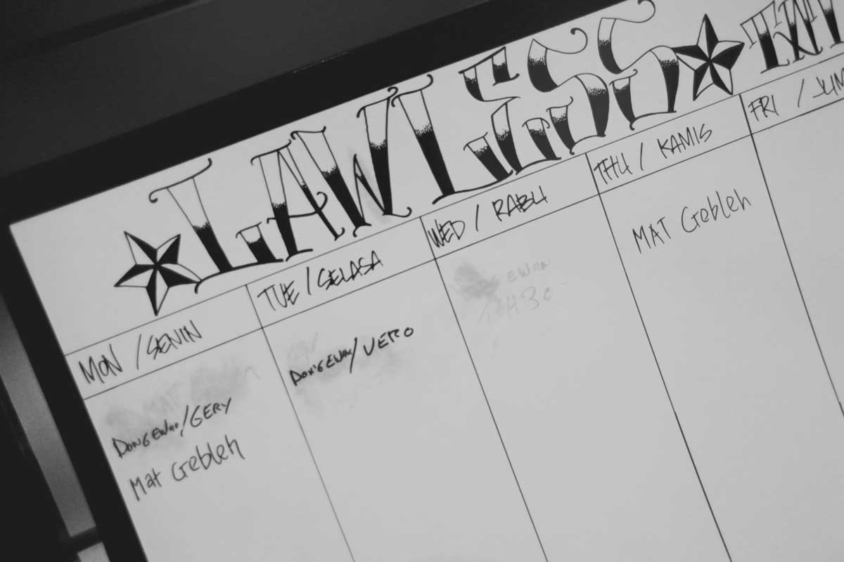 CAPTURADISO: Lawless Tattoo Jakarta