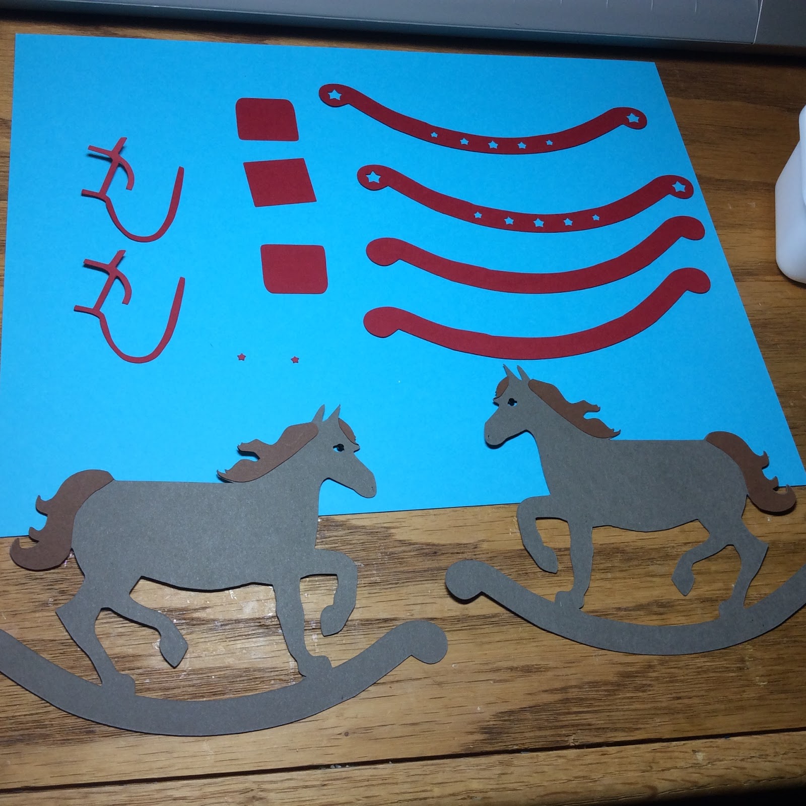 Papercrafts and other fun things: A Rocking Horse Favor Box That Really ...