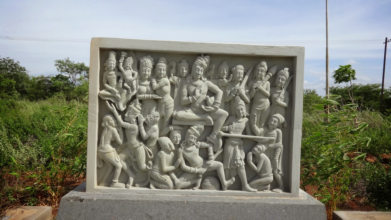 Buddhavanam & Buddha Museum Images at Nagarjunasagar | AP Heritage