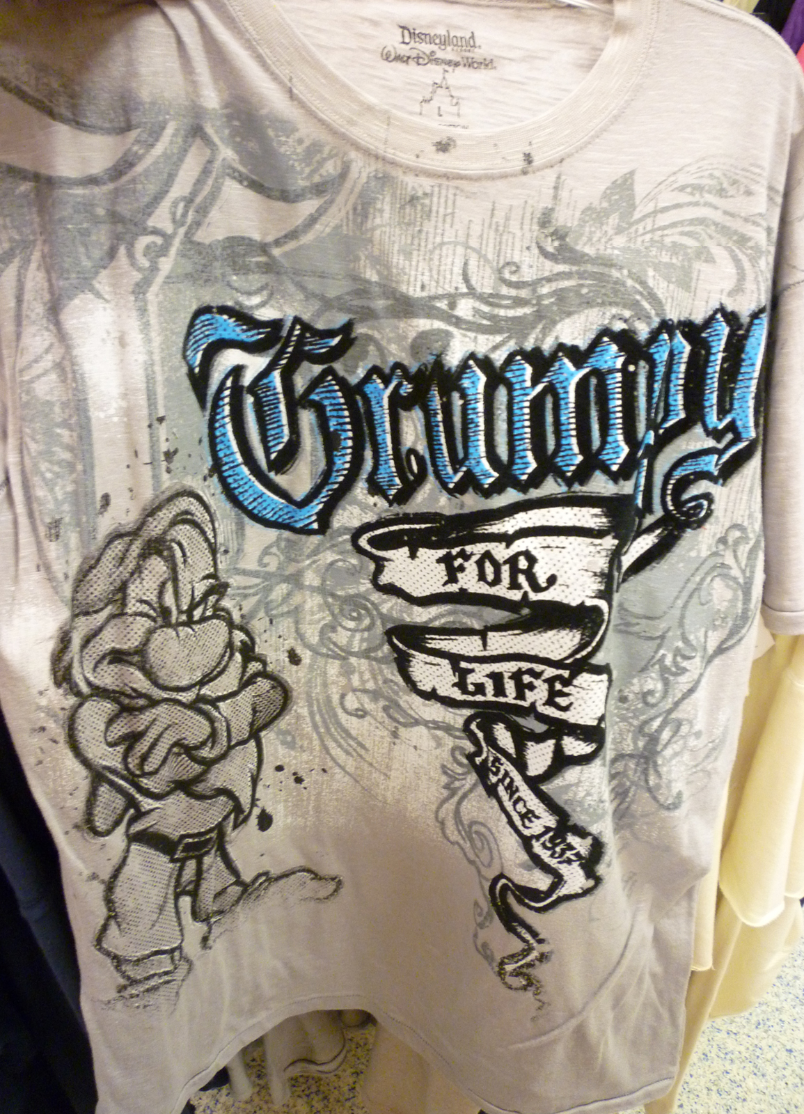 Filmic Light - Snow White Archive: Grumpy Tees and Tops