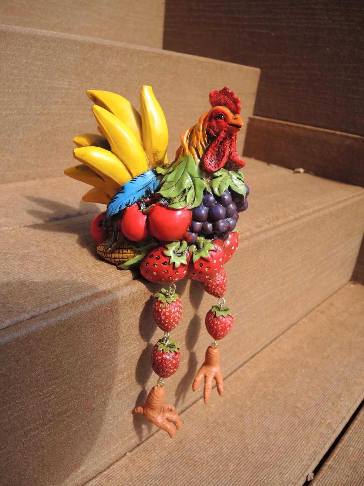 Knot Just Macrame by Sherri Stokey: Frooster the Fruit Rooster