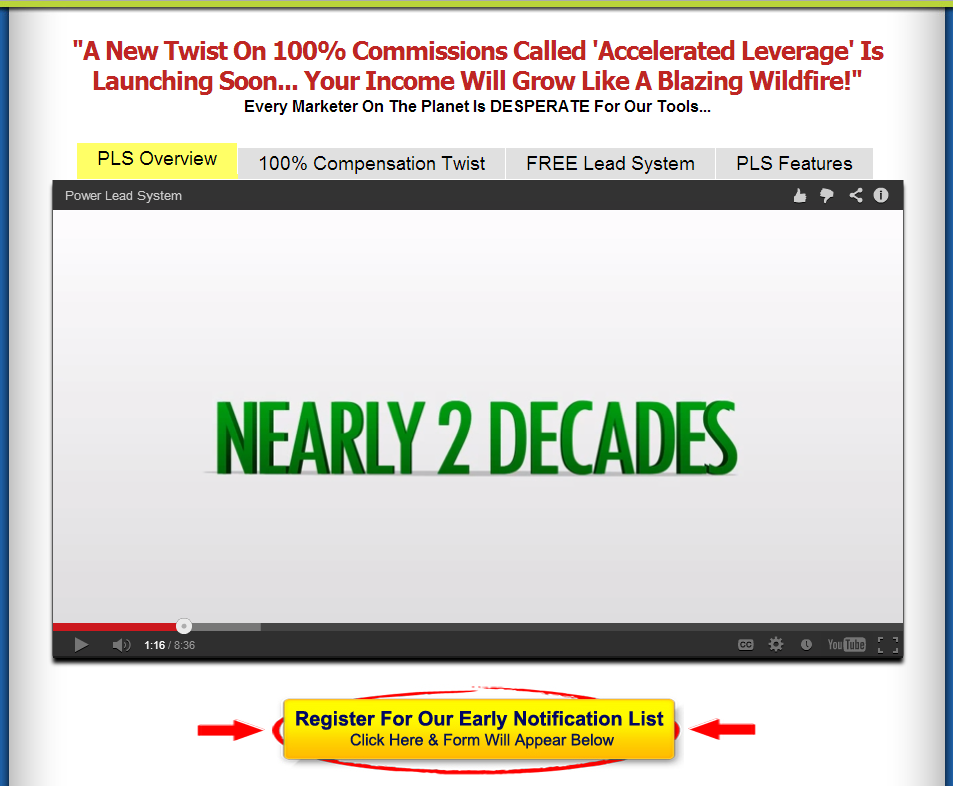 The Power Lead System & Accelerated Leverage Comp Plan