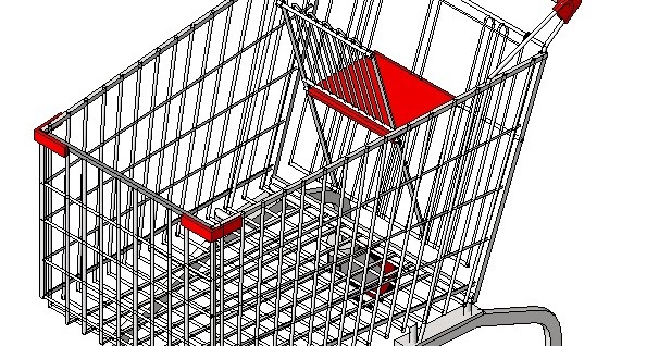 FAMILIAS PARA REVIT: CARRITO DE SUPERMERCADO