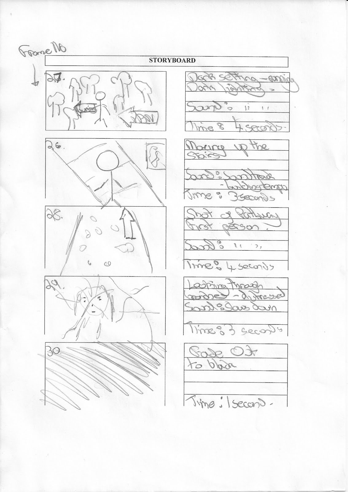 A2 Media A-Level Blog: Trailer Storyboard (Plan/Mock-Up)