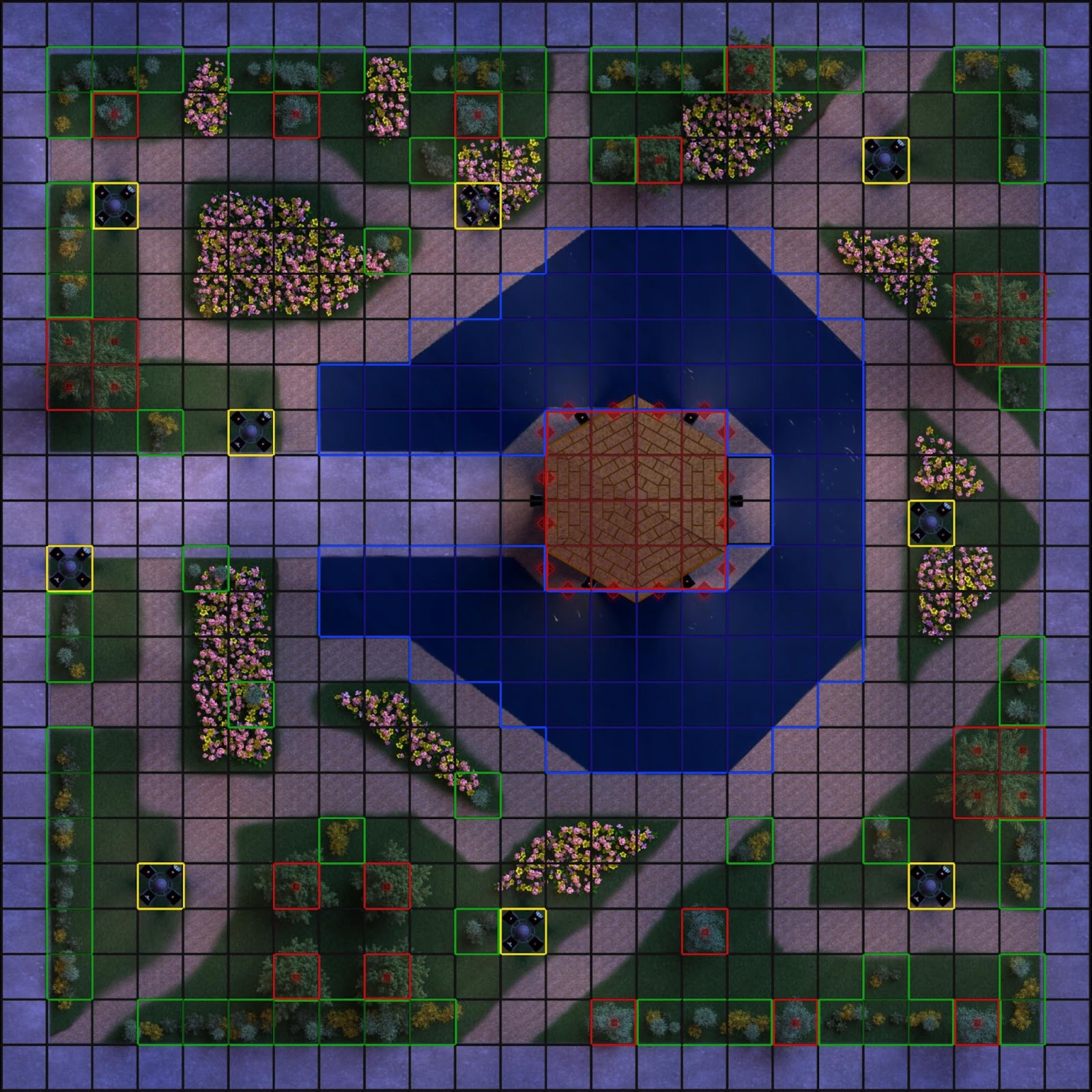 Heroclix Maps: The Park
