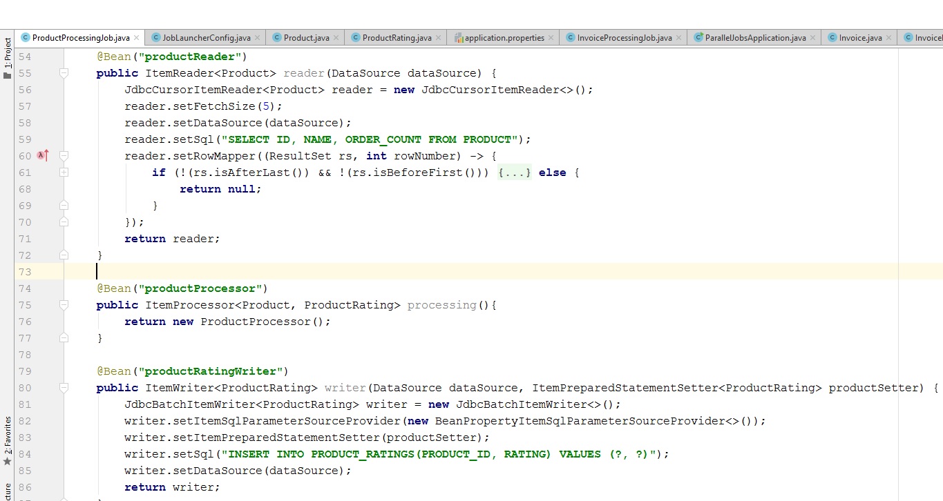 Spring Boot Batch Parallel Processing Running Multiple Jobs Concurrently