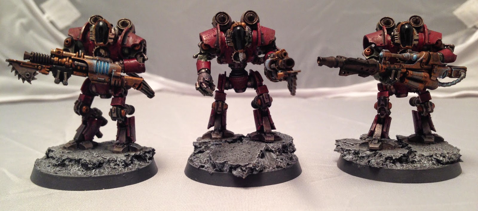 WarLlama 40k: Mechanicum Miniature Monday - Thallax Cohort