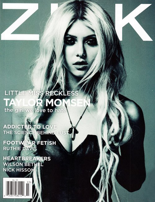 Taylor Momsen Very Sexy In Zink March 2012 ~ Hotel 4 Love Hot Sexy Girls Sexy Fashion