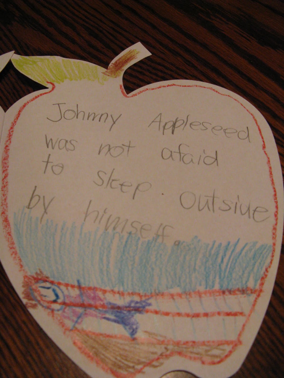 Only in First Grade: Johnny Appleseed
