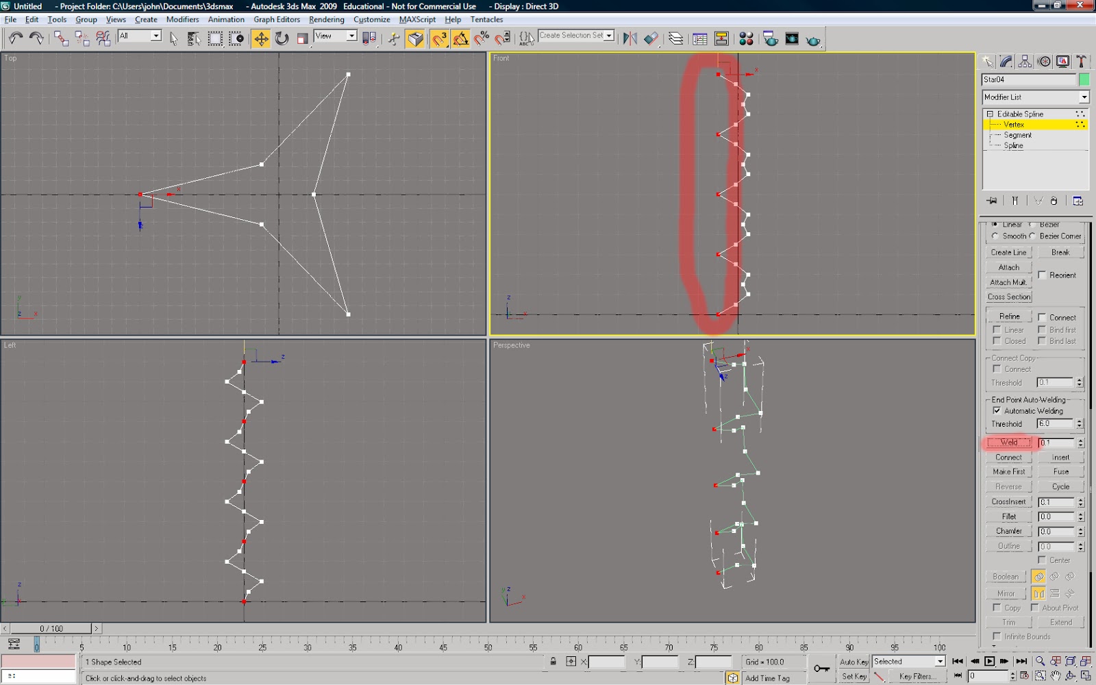 Kevin John's 3D Tutorials and Blog: Modeling a Tubular Braid / Braided ...