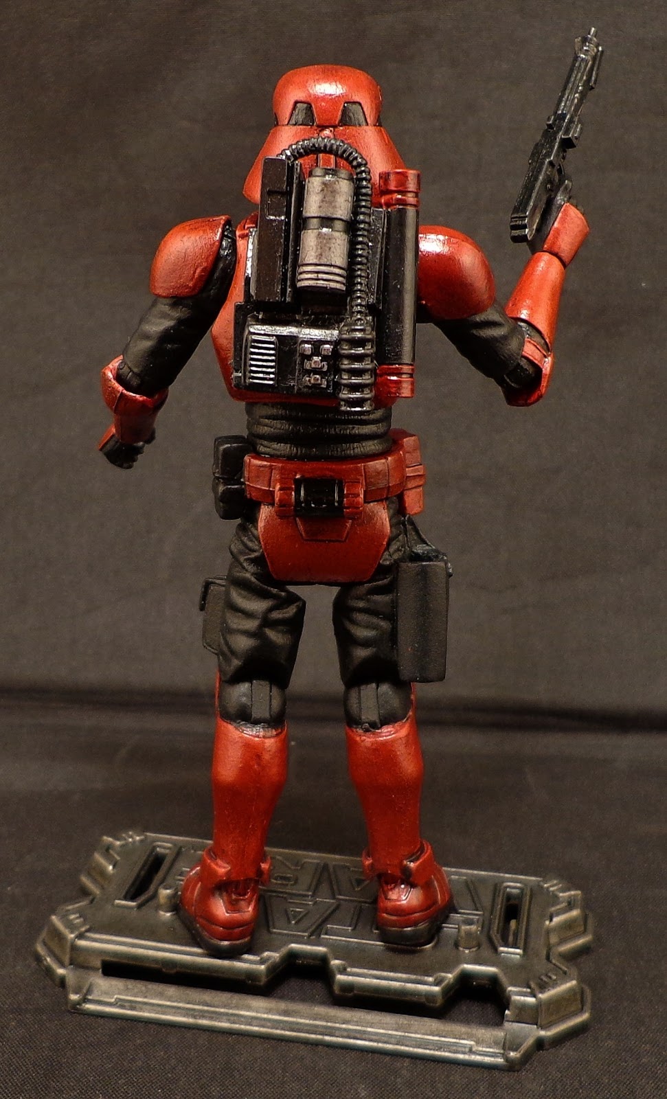 Stronox Custom Figures: Star Wars: Crimson Imperial Commando