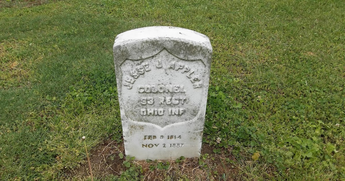 Travels of a Hobgoblin Taphophile: Colonel Jesse Appler (Civil War ...