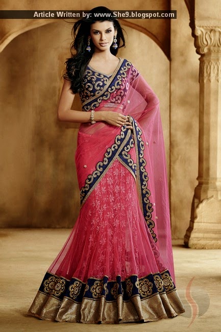 Fish Tail Lehnga - Saree | Fish Cut Style Dresses ~ She9 | Change the ...